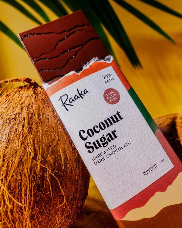 Coconut Sugar Chocolate Bar | Simple Bare Necessities
